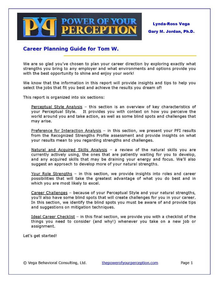 Career Planning Guide: Align Work with Your Strengths for Success